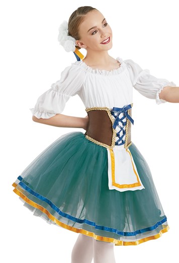 Puff Sleeve Laced Degas Tutu | Weissman®