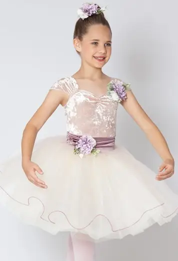 Wide Strap Velvet Curly Hem Dress | Weissman®