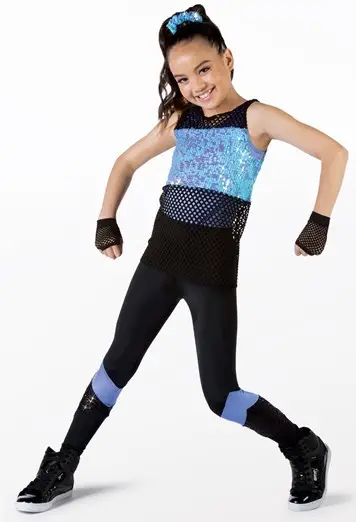 Sequin Fishnet Hip-Hop Costume Set | Weissman®