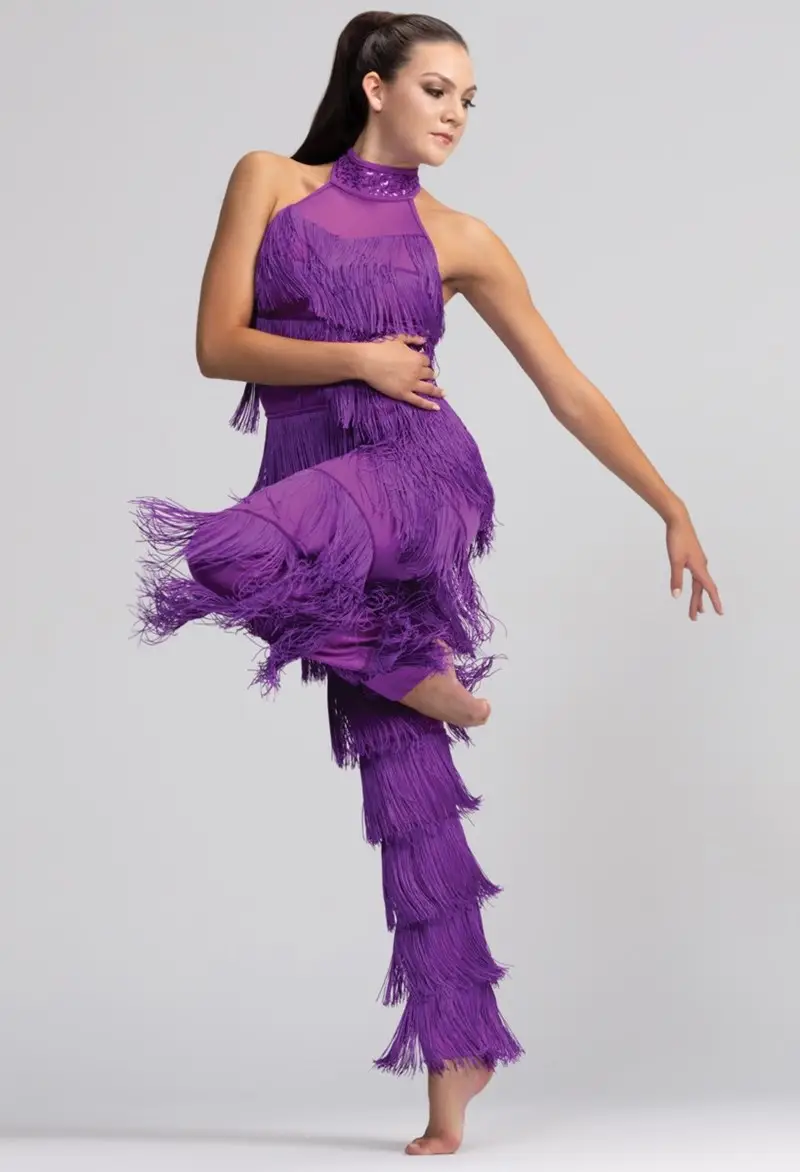 Fringed Jumpsuit Jazz Dance Costume | Weissman®