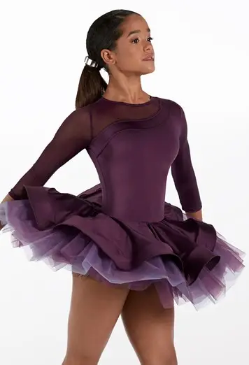 Asymmetrical Illusion Ballet Costume | Weissman®