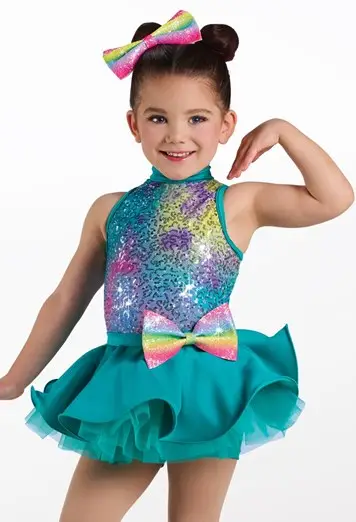 Printed Sequin Tap Dance Dress Costume | Weissman®