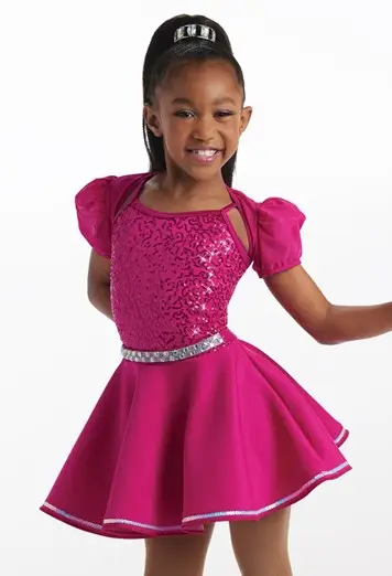 Puff Sleeve Shrug Dress Dance Costume | Weissman®