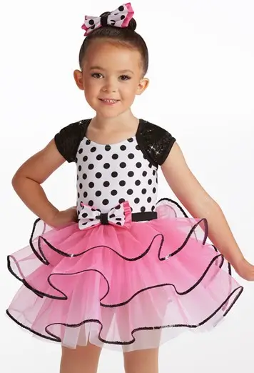 Polka Dot Faux Shrug Tap Dress Costume | Weissman®
