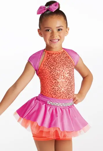 Lace, Shrug Halter Combo Dance Costume | Weissman®