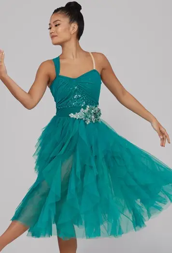 Cascading Ruffle Dress Dance Costume | Weissman®