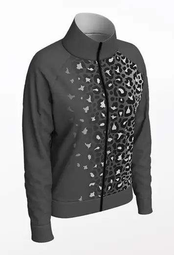 Cheetah Fade Print Custom Track Jacket | Weissman®