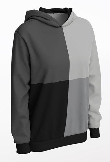 Box Block Print Custom Hoodie | Weissman®