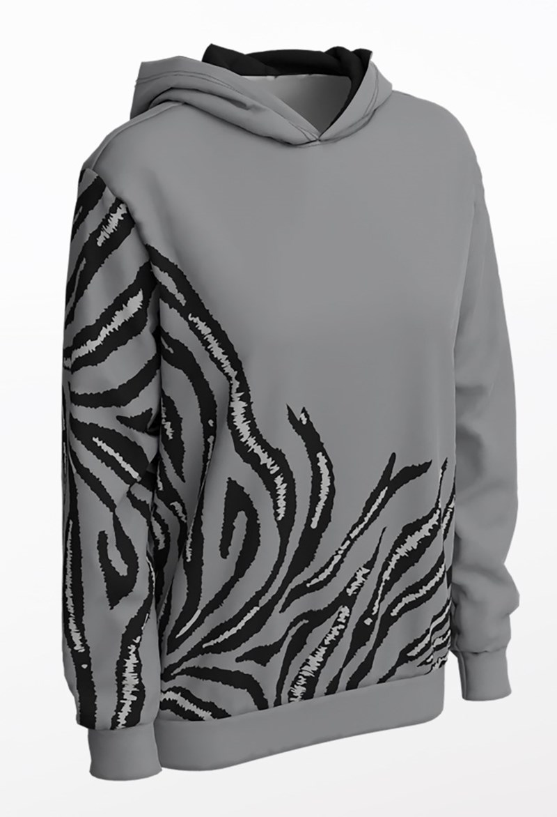 Zebra Print Custom Hoodie | Weissman®