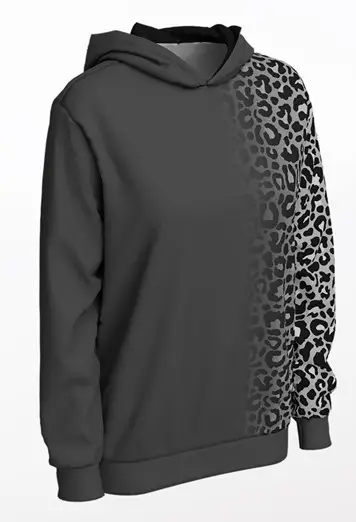 Cheetah Fade Print Custom Hoodie | Weissman®