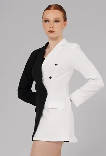 Two Color Blazer Dress Costume Set | Weissman®