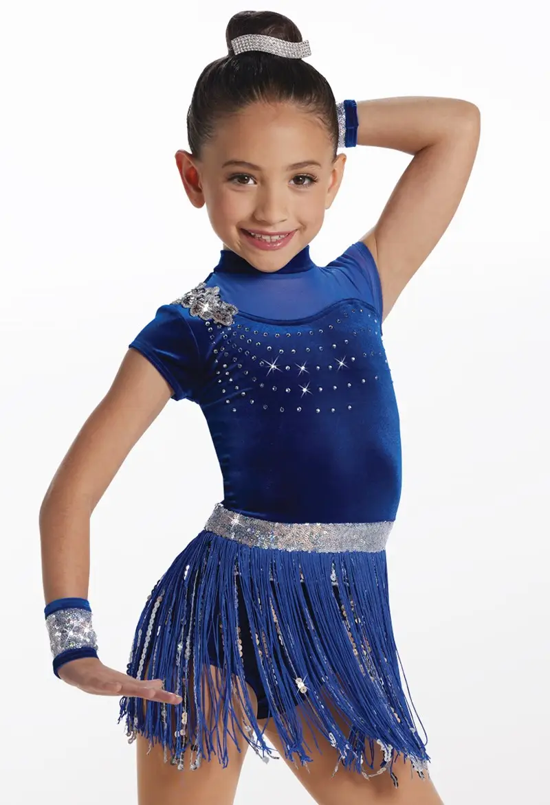 Crystal Fringe Dress Jazz Costume | Weissman®