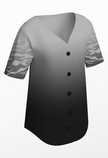 Tiger Fade Custom Baseball Jersey | Weissman®