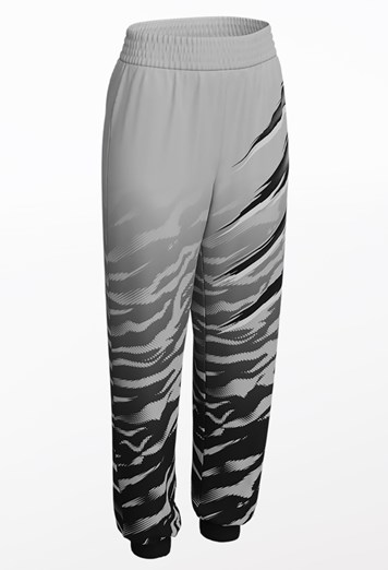 Tiger Fade Print Custom Jogger Pants | Weissman®