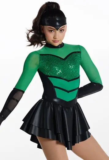 Premium Metallic Superhero Dress | Weissman®