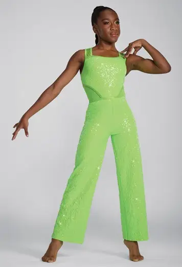 Iridescent Jumpsuit Dance Costume | Weissman®