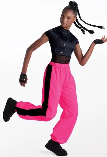 Caged Leotard & Jogger Set for Dance | Weissman®