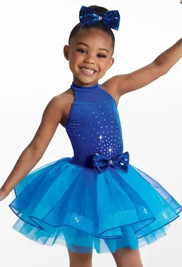 Crystal Velvet Dress Tap Dance Costume | Weissman®