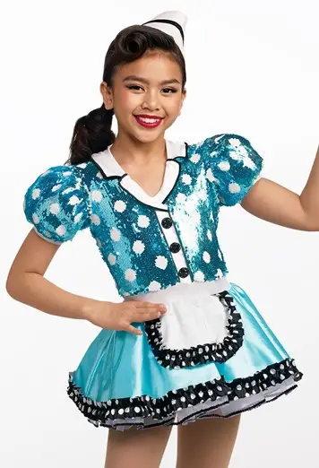 50s Diner Waitress Dress Dance Costume | Weissman®