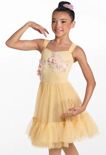 Flower & Ruffle Ballet Dress Costume | Weissman®