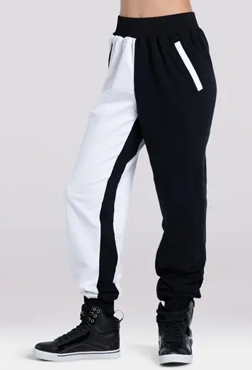 Two Tone Colorblock Joggers For Dance | Weissman®