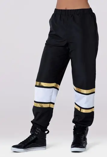 Metallic Panel Track Pants For Dance | Weissman®
