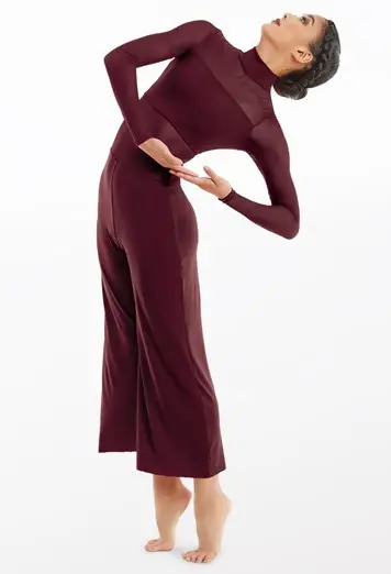 Culotte Unitard With Mesh | Balera™