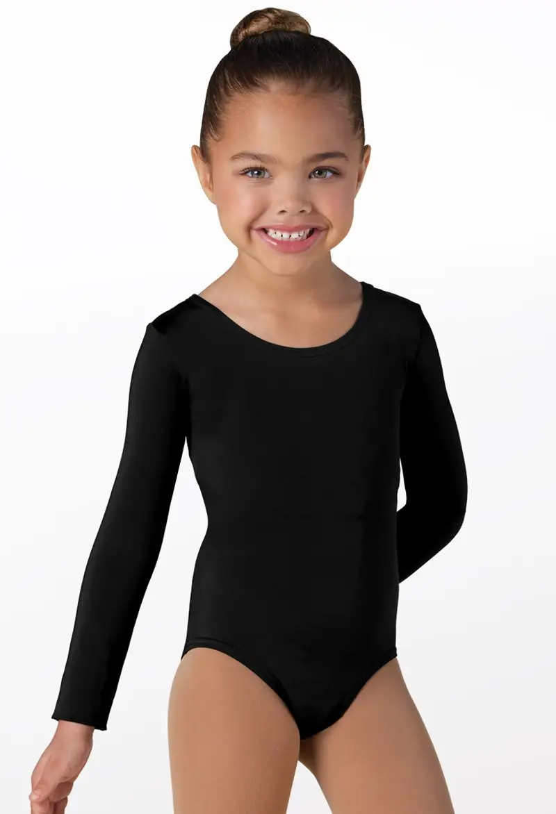 Scoop Back Long Sleeve Leotard | Weissman®