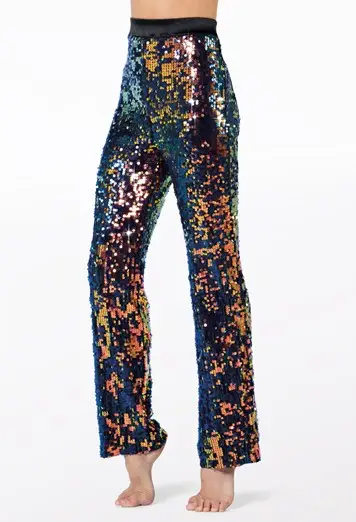 Ultra Sparkle Oil Slick Dance Pants | Weissman®