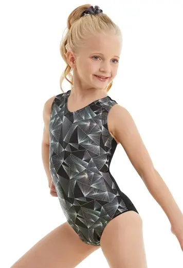 Hologram Triangle Gymnastics Leotard | Balera™