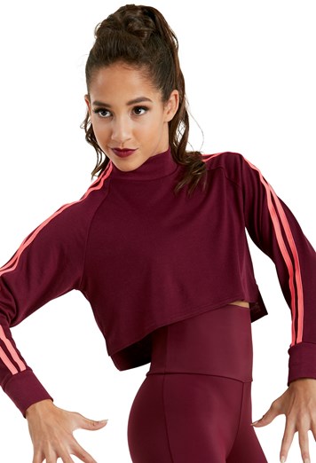 Striped Long Sleeve Crop Top | Balera™