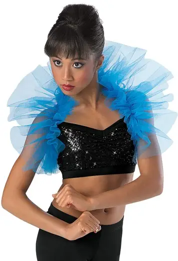 Tulle Ruffle Collar Shrug | Balera™